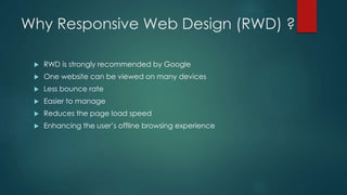Responsive web designing | PPT