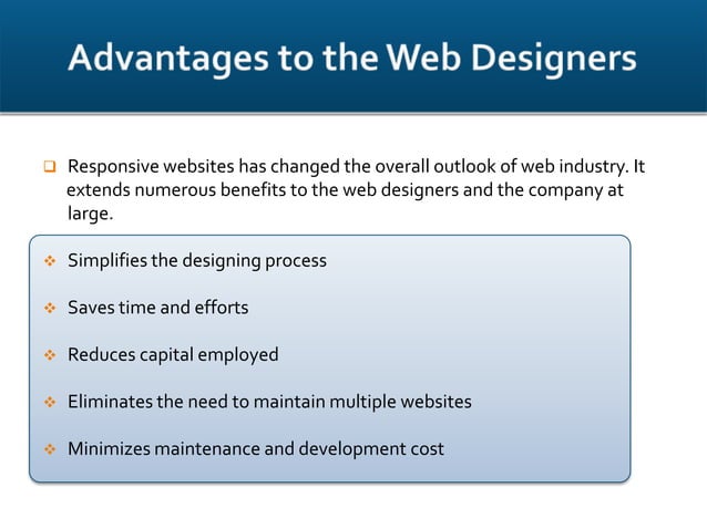 Responsive web designing ppt(1) | PPTX | Web Development | Internet
