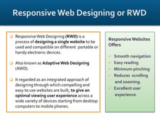 Responsive web designing ppt(1) | PPTX