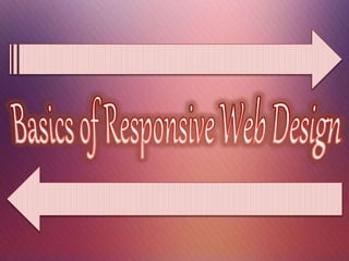 Responsive web design ppt | PPTX