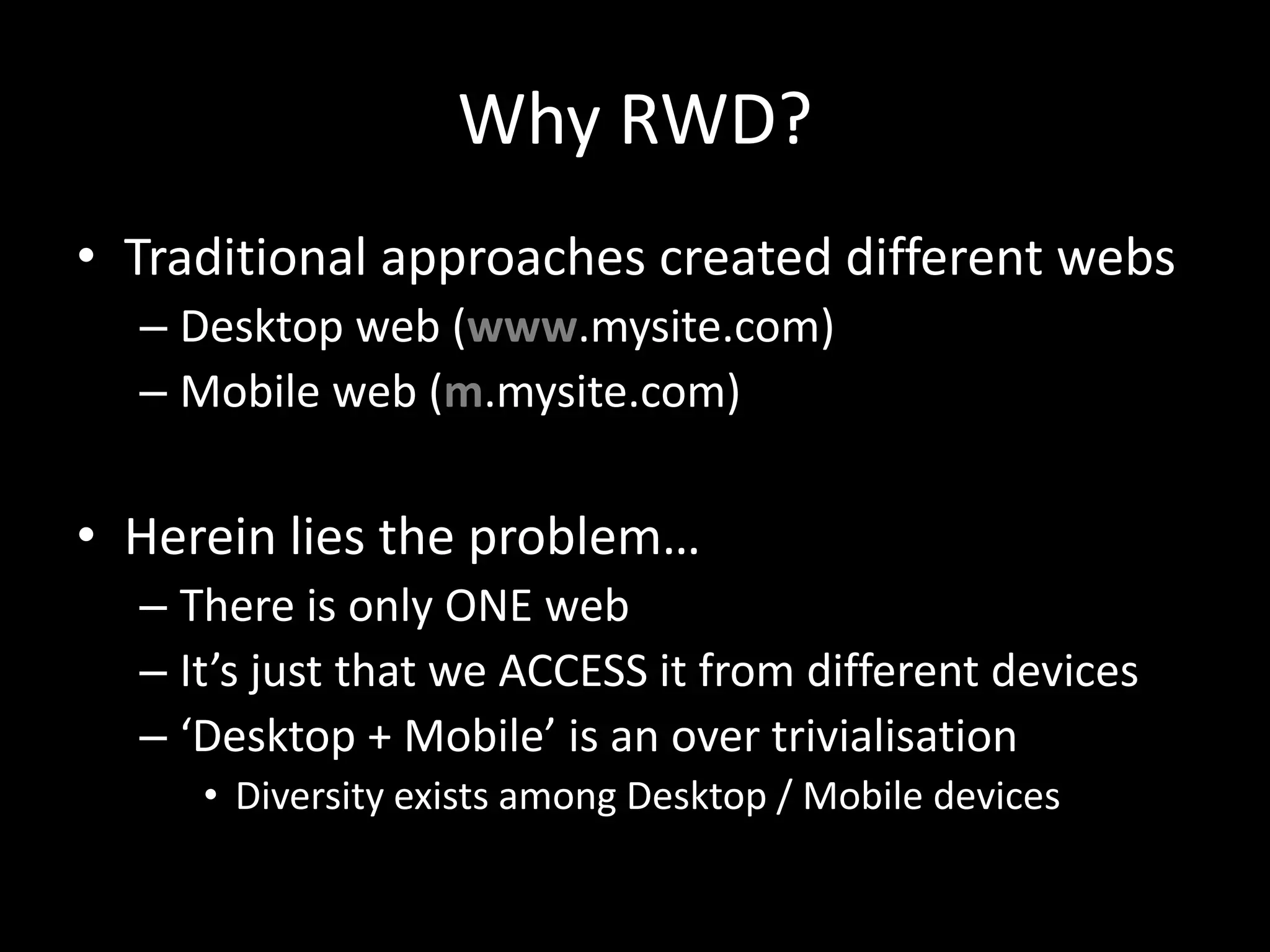 Responsive web design (rwd) | PPT