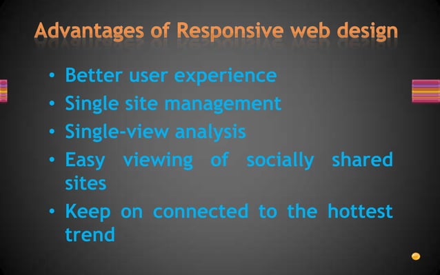 Responsive web design ppt | PPTX | Web Development | Internet