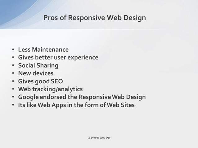 Responsive Web Design With Various Grids And Frameworks Comparison Ppt