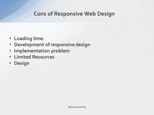 Responsive Web Design With Various Grids And Frameworks Comparison Ppt