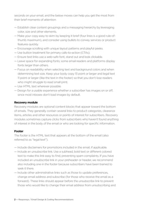 Responsys email design-coding_recommendations | PDF