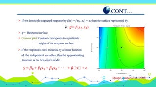 Respose surface methods | PPT