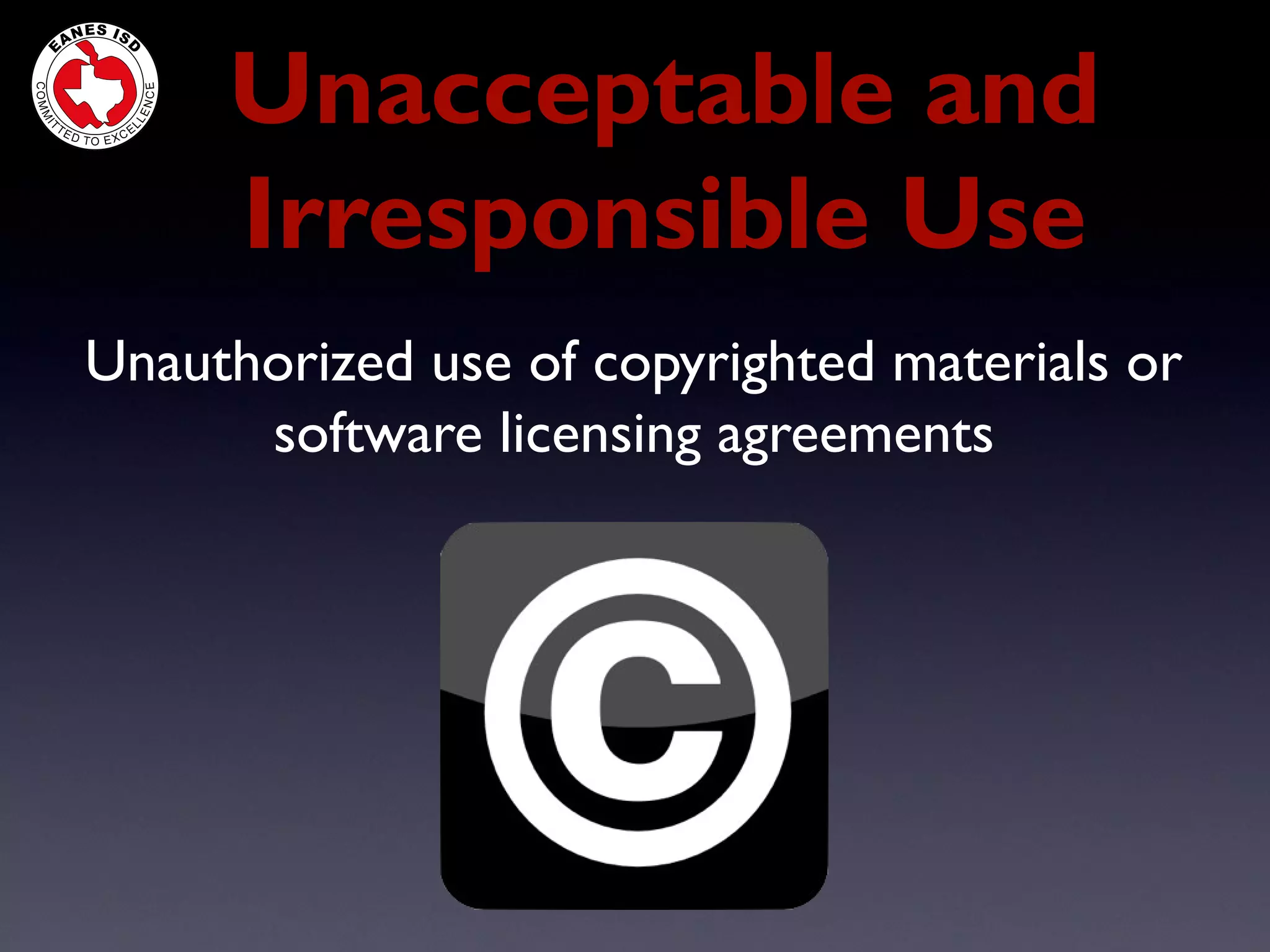 Responsible use presentation | PPT