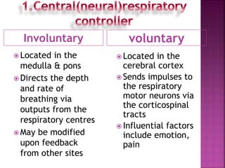 Resp physiology & respiratory failure in children | PPTX