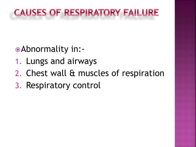 Resp physiology & respiratory failure in children | PPTX | Lung and ...