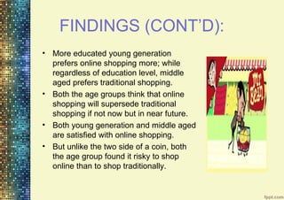 Online shopping vs traditional shopping | PPT