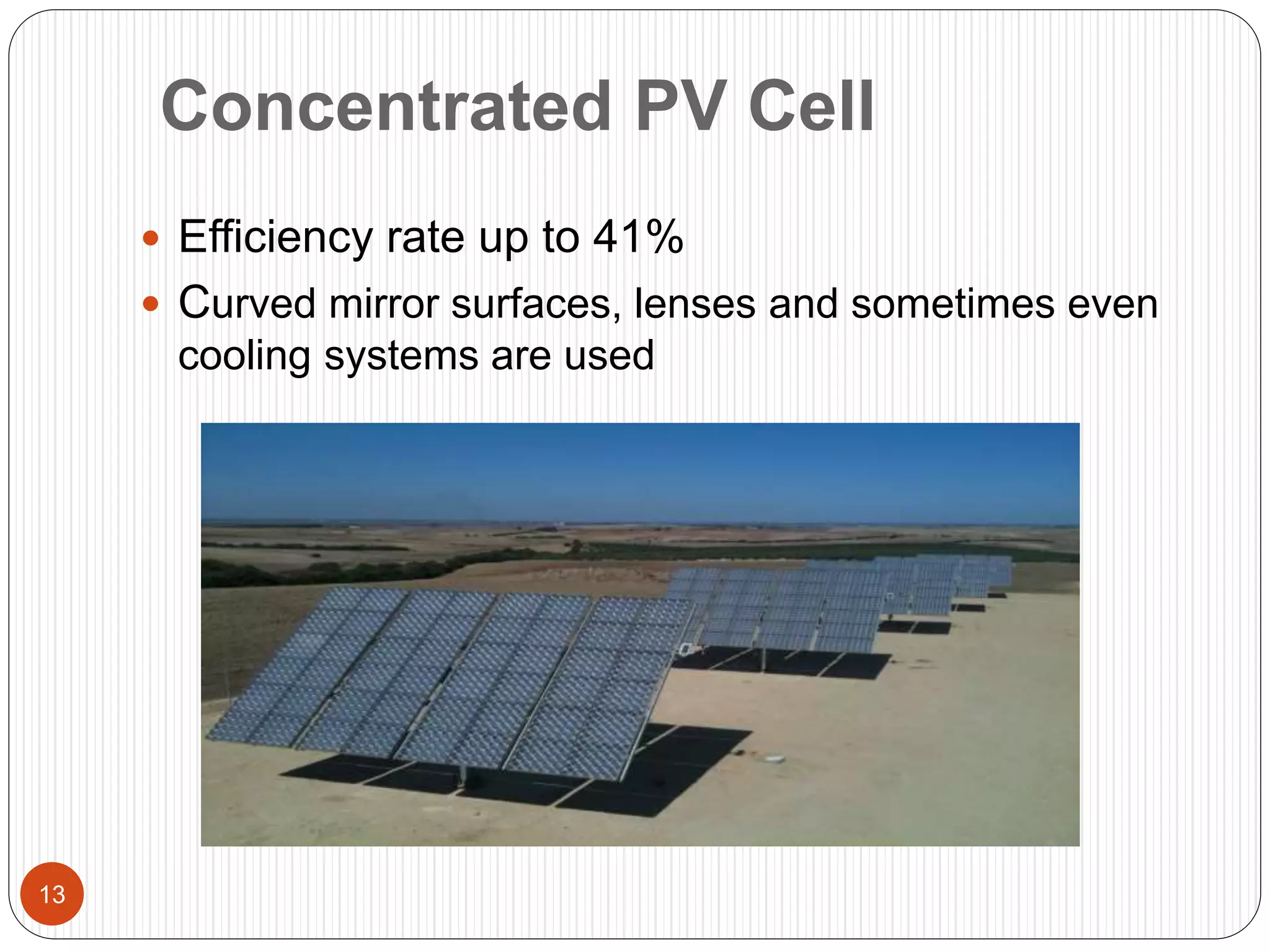 Material for Different Types of Solar Cell Construction for Higher ...