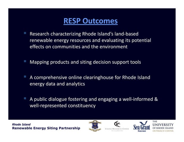 Resp stakeholder mtg 4 | PPT