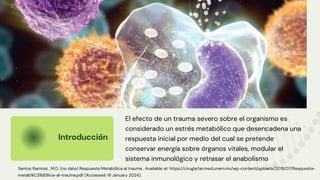 RESPUESTA METABOLICA AL TRAUMA (CLINICA QX).pptx