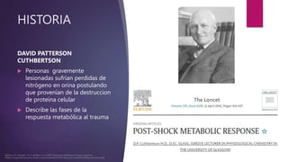 EXPOSICION RESPUESTA METABOLICA AL TRAUMA R1MU | PPTX