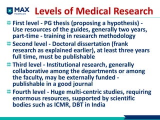 Selecting a research question | PPTX