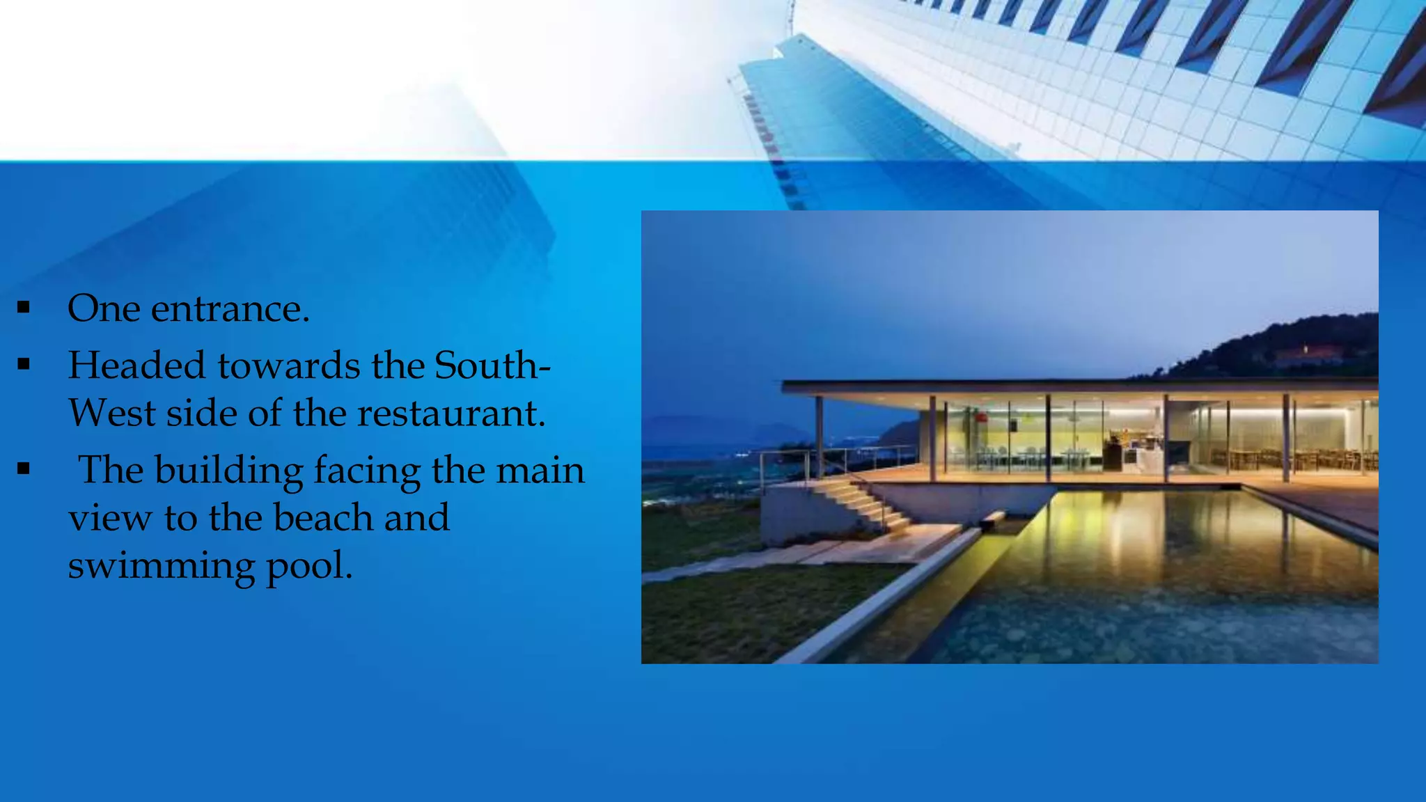 Case Study on Restaurant Project | PPTX