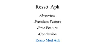 Resso Apk by resooapk.com