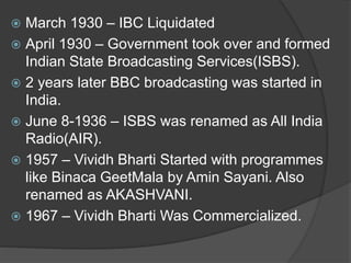 Ressurgence of radio in india | PPT | Free Download