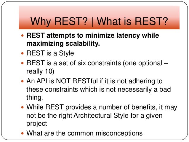 REST & RESTful APIs: The State of Confusion