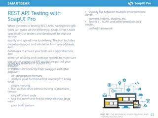 Beginner's Guide REST Basics - 101 by Smartbear | PPT