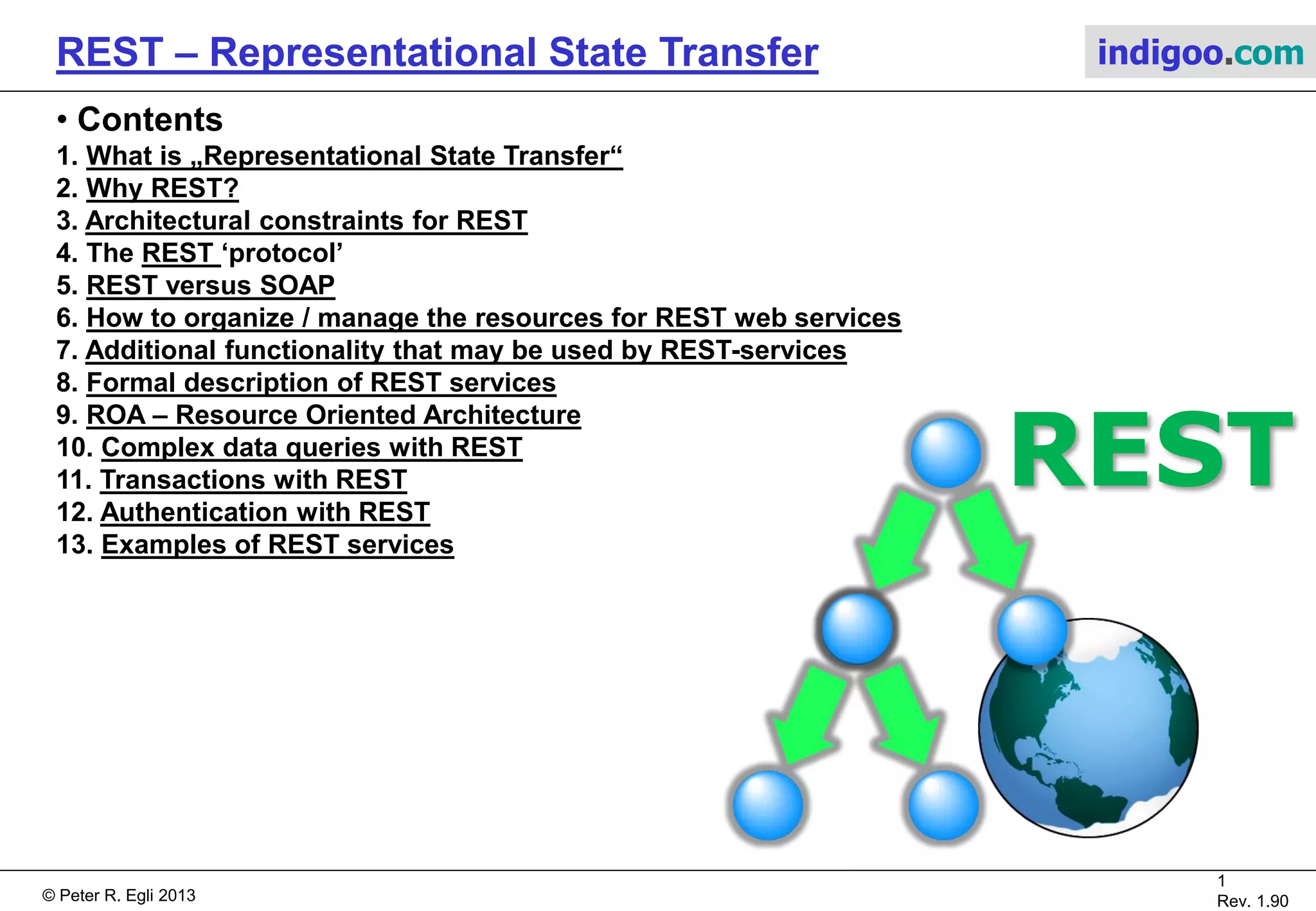 REST - Representational State Transfer | PDF