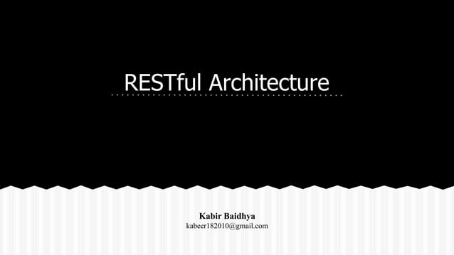 RESTful Architecture | PPTX
