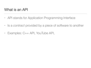 REST 101: An Overview To Representational State Transfer. | PPT