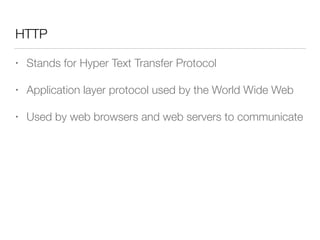 REST 101: An Overview To Representational State Transfer. | PPT