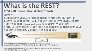 REST Concept | PPT