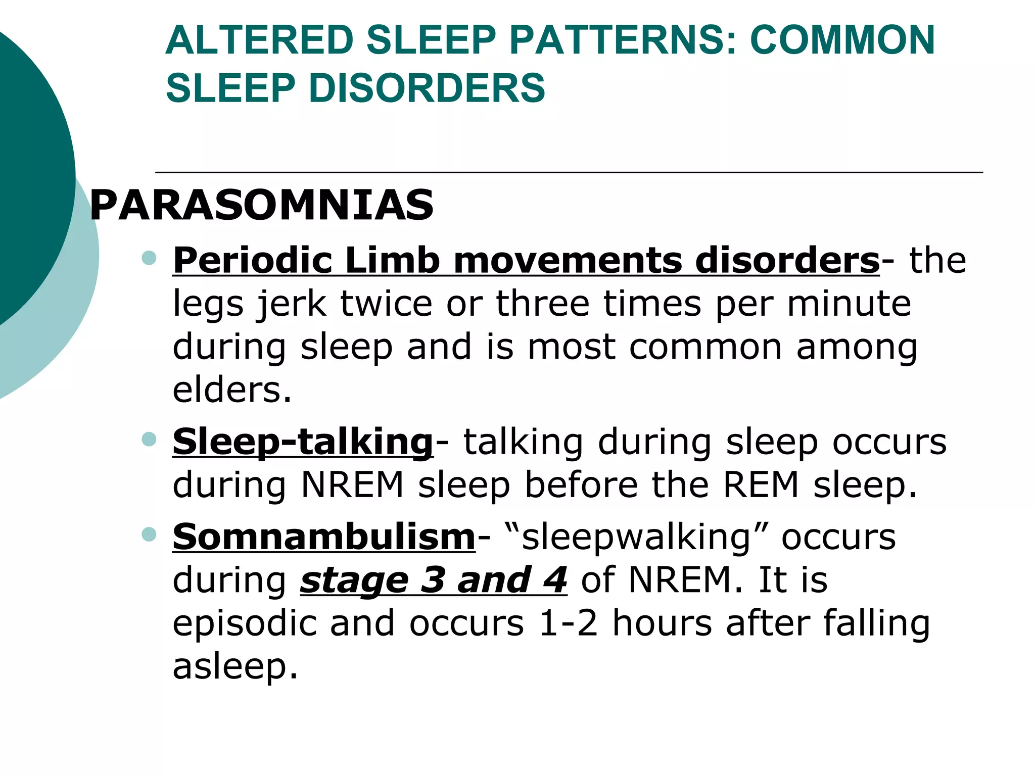 Rest And Sleep | PPT