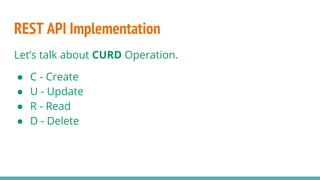 Rest api-basic | PPTX