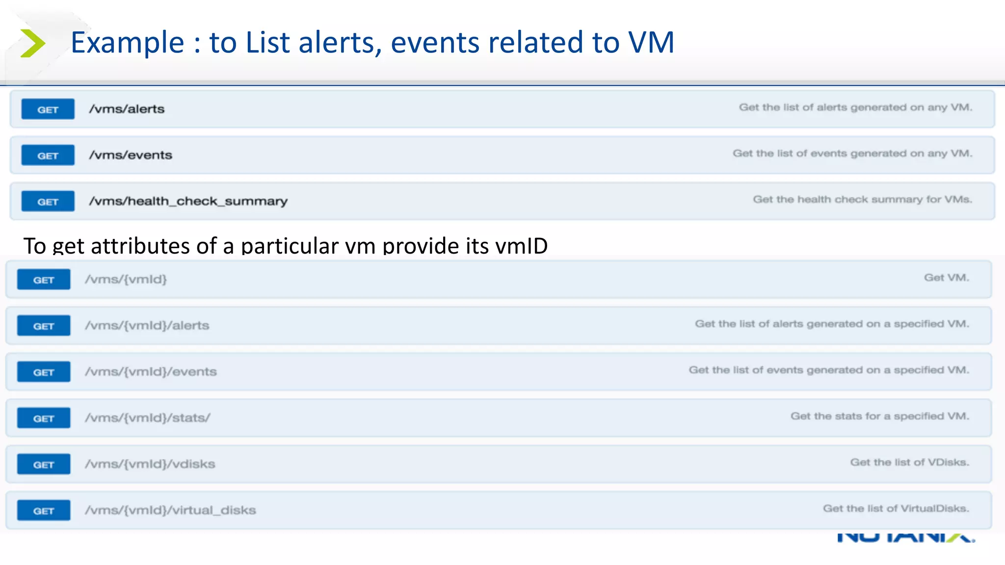 REST API Overview with Nutanix | PPT