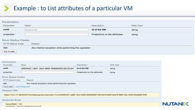 REST API Overview with Nutanix | PPT