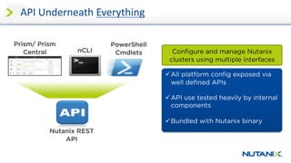 REST API Overview with Nutanix | PPT