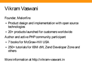 Creating REST Applications with the Slim Micro-Framework by Vikram ...