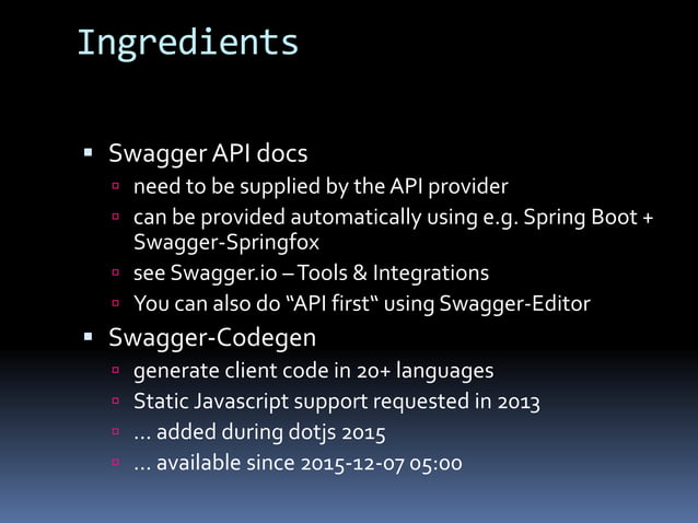 Rest api code completion for javascript - dotjs 2015 | PPTX