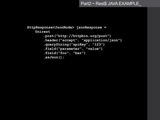 REST-API introduction for developers | PPTX