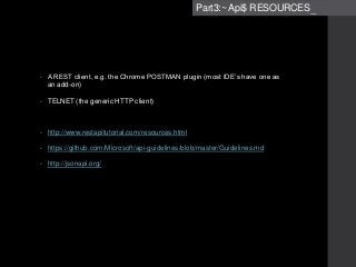 REST-API introduction for developers | PPTX
