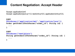RestFull Webservices with JAX-RS | ODP