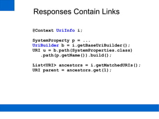 RestFull Webservices with JAX-RS | ODP