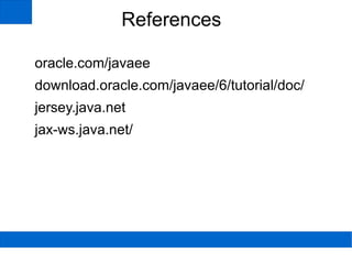 RestFull Webservices with JAX-RS | ODP