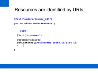 RestFull Webservices with JAX-RS | ODP