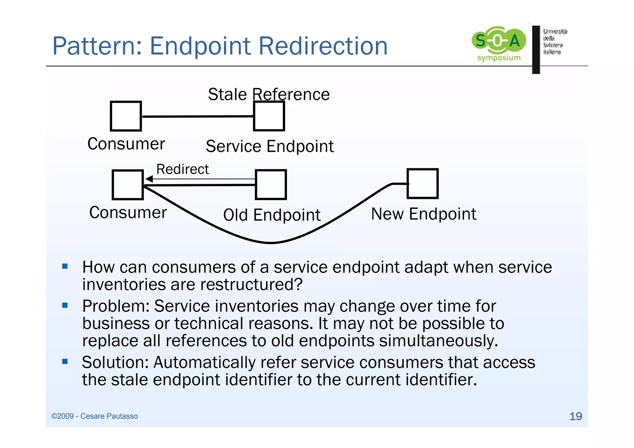 Some REST Design Patterns (and Anti-Patterns) - SOA Symposium 2009 | PDF