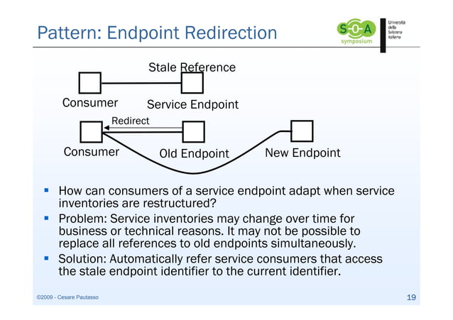 Some REST Design Patterns (and Anti-Patterns) - SOA Symposium 2009