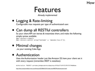 CakePHP REST Plugin | KEY