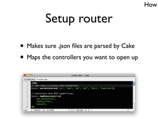 CakePHP REST Plugin | PPT