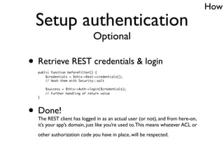 CakePHP REST Plugin | PPT