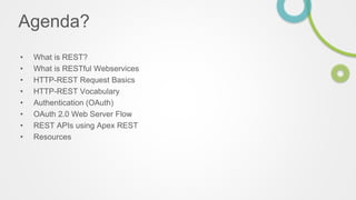 Rest & RESTful WebServices | PPTX | Internet | Computing