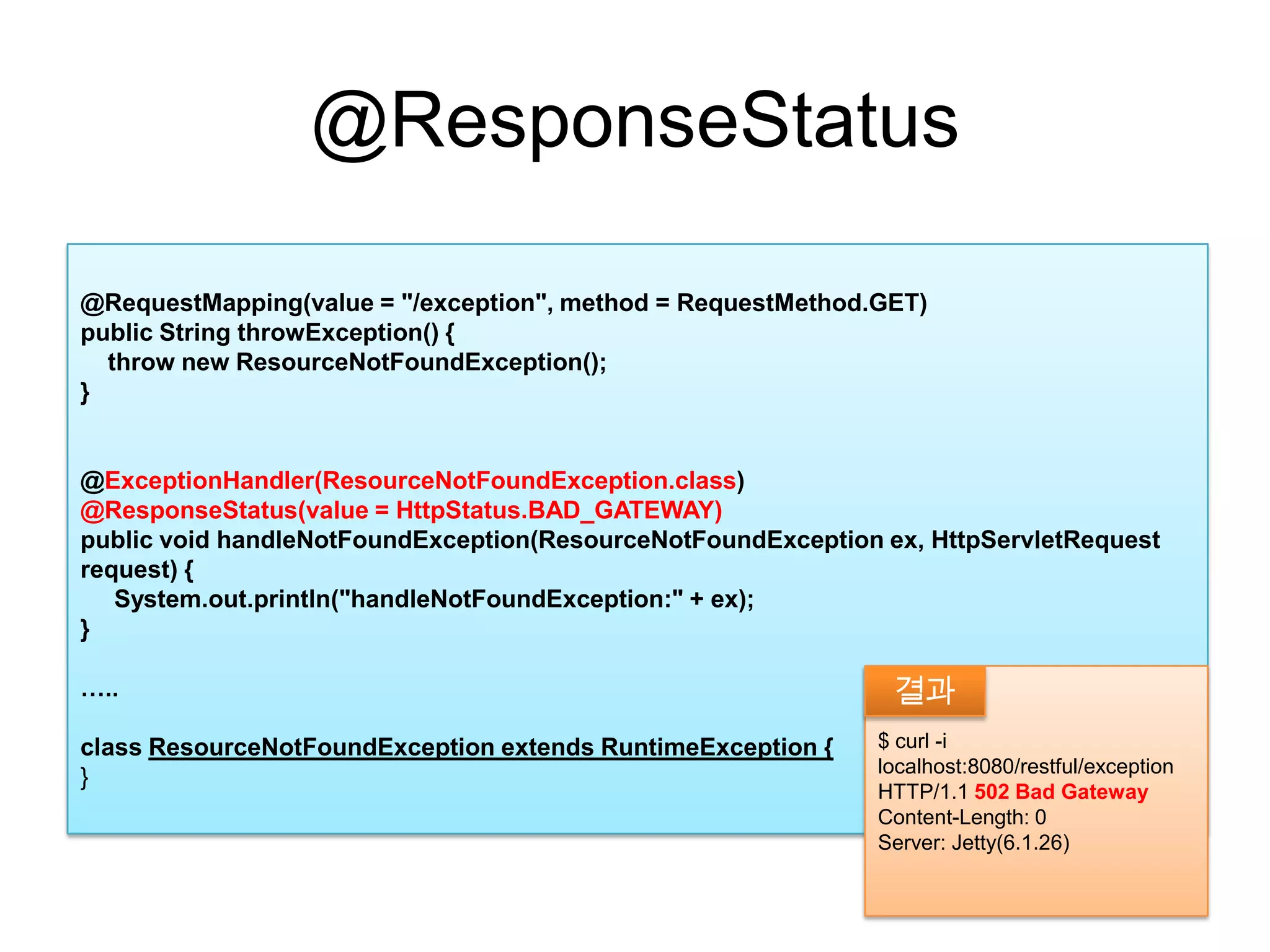 Spring MVC 3 Restful | PPTX