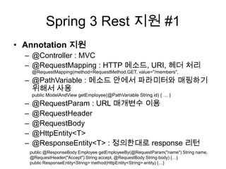Spring MVC 3 Restful | PPT